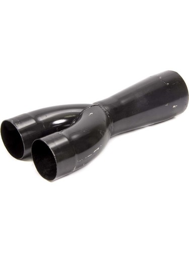 Schoenfeld Exhaust Y-Pipe 3 in Inlets 5 in Outlet Steel Black Paint ...