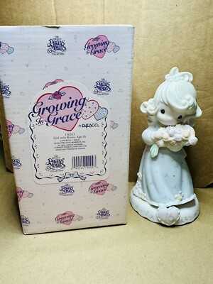 Precious Moments Growing In Grace Age 16 1994 | eBay