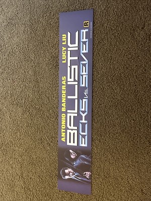 Ballistic Ecks Vs Sever Movie Theater Mylar Marquee Light Box Sign 5x25 ...