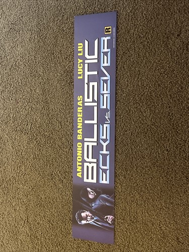 Ballistic Ecks Vs Sever Movie Theater Mylar Marquee Light Box Sign 5x25 ...