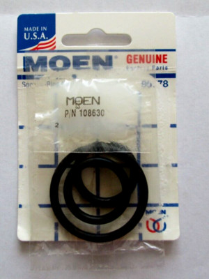 GENUINE MOEN Spout O-Ring Kit ( 3/O-Rings & Silicon Grease, Part #96778 ...