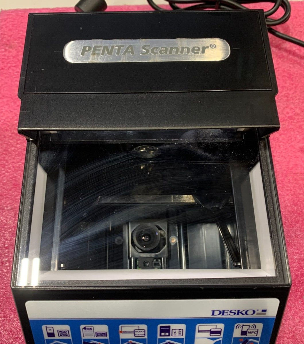 DESKO PENTA SCANNER FOR PASSPORT/ID/DOCUMENT SCANNING 3001646.0 - NO ...