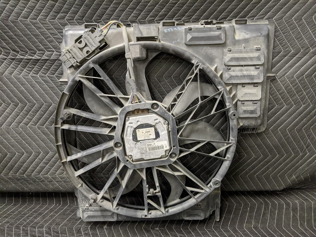 BMW E53 X5 N62 Electric Engine Cooling Fan 17427521767 | eBay