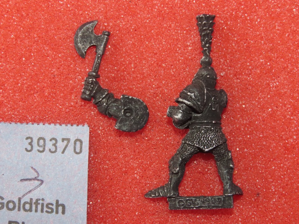 Games Workshop Warhammer Empire Knights High Helm Knight on Foot Metal ...