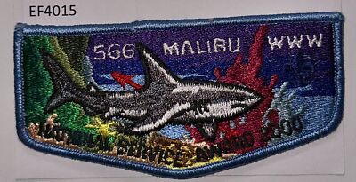 Boy Scout OA Flap Malibu Lodge 566 2000 National Service Award | eBay