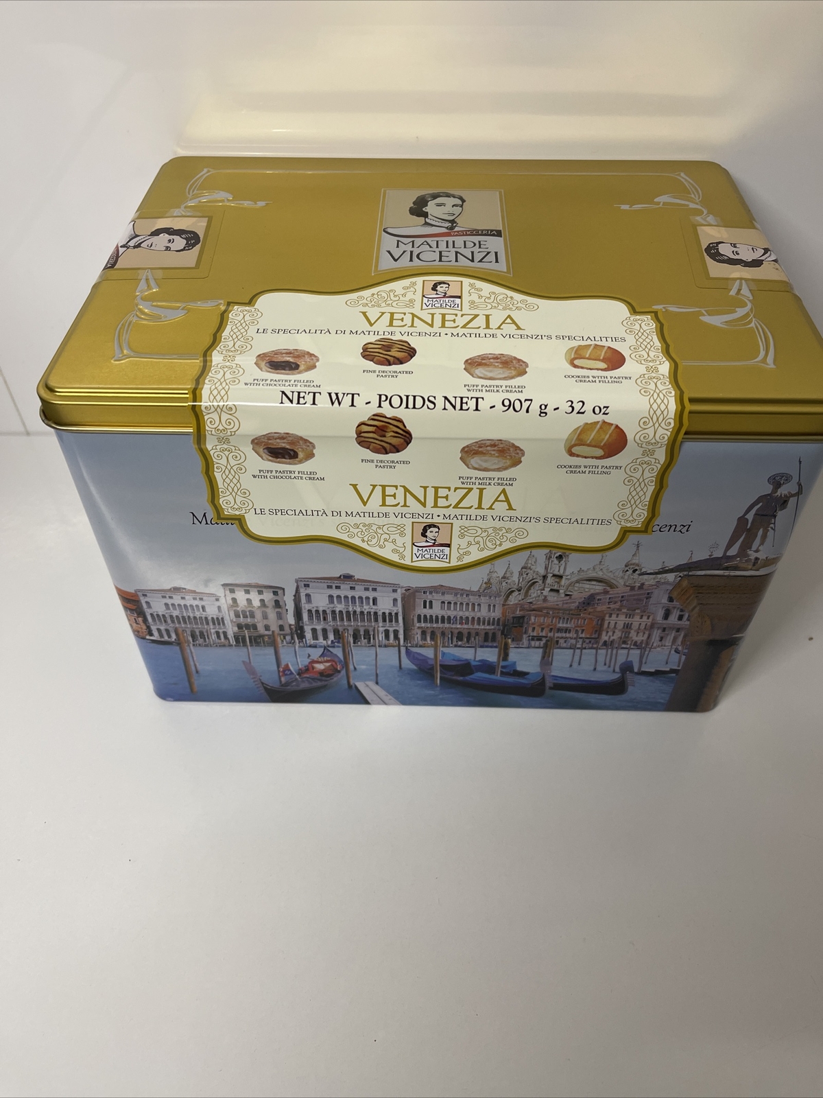 matilde vicenzi italian biscuits tin 907g Christmas gift , pastries ...