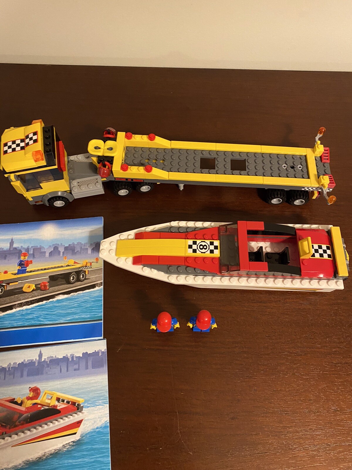 LEGO 4643 Power Boat Transporter 100% Complete With Instructions ...