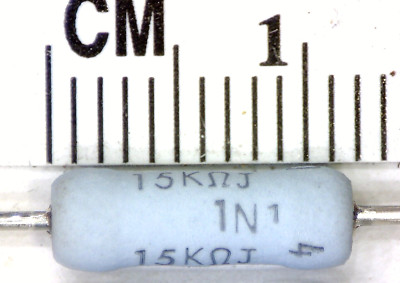 2 pcs ERG-2SJ153, 15k ohm 2W Metal Oxide Power Resistors. by Panasonic ...