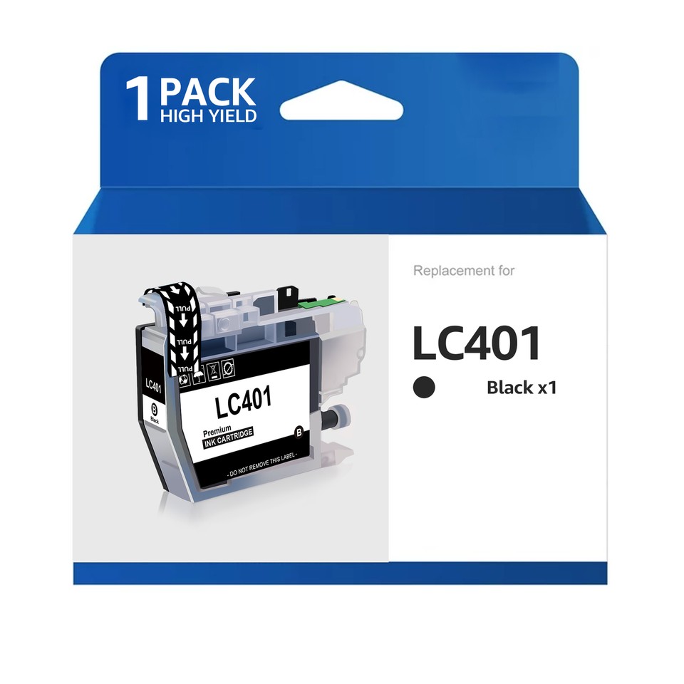 LC401 Ink Cartridge compatible for Brother LC401XL MFC-J1010DW MFC ...
