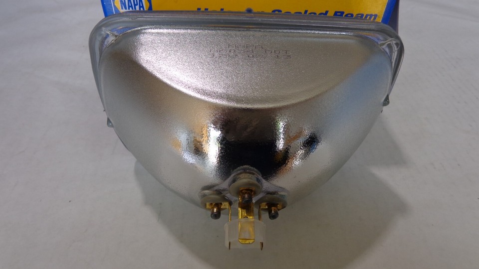 NAPA H6054 Halogen Headlight Bulb Headlamp NAPA H6054-N Rectangular ...