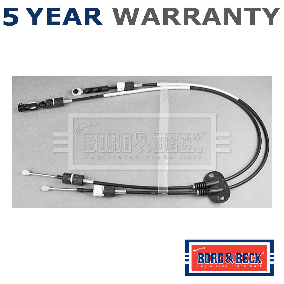 Borg & Beck Gear Selector Cable Fits Ford Focus 1998-2004 1.4 1.6 1.8 ...