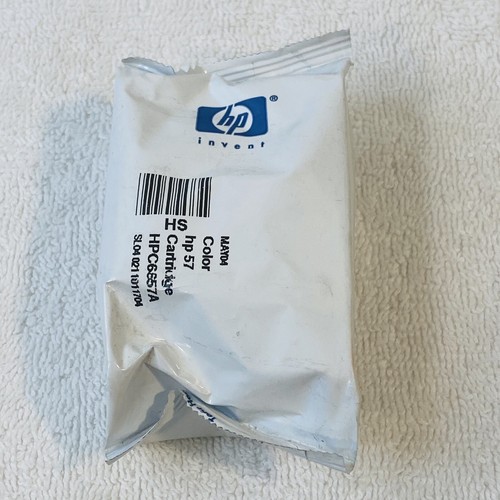 Genuine HP 57 Tri-Color Cartridge Sealed in Foil Package Original | eBay