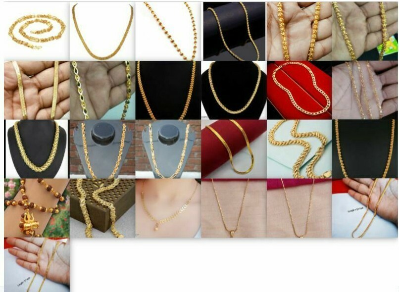South Indian Gold Chain Designs For Women