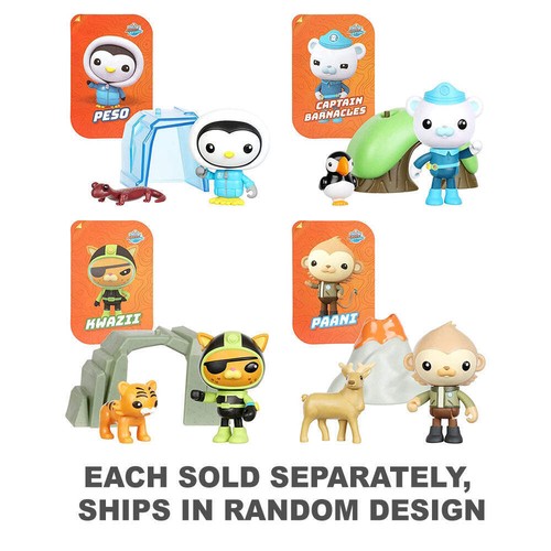 Moose Toys Octonauts Above & Beyond Mini Collectible Action Figures ...