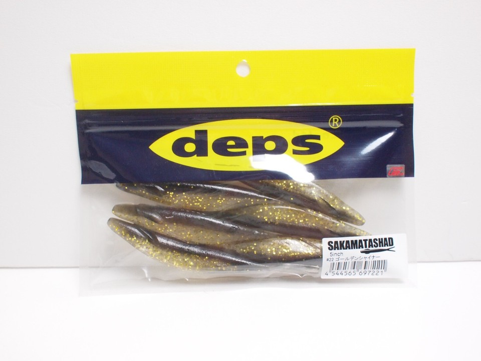 Deps Sakamata Shad 5 inch Soft Plastic Fluke Jerkbait(Choose Colors) IN ...