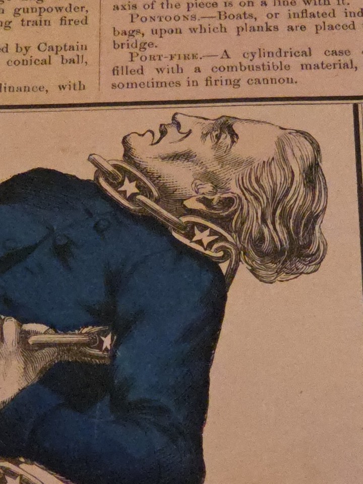 H H Lloyd 1862 Military Compend Civil War Broadside Poster Print ...