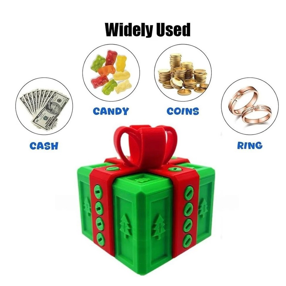 The Annoying Present with Middle Finger in A Box Gift Box with Screws ...