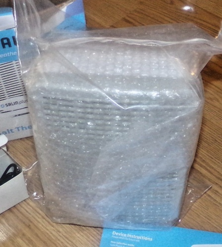 Salin Plus Home Salt Therapy Device Ionized Air Purifier Enriched Air ...