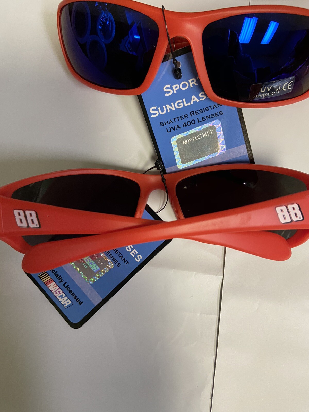 Dale Earnhardt Jr. #88 Nascar Sport Sunglasses With # 88 On Side (Set ...