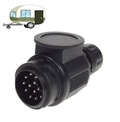 MAYPOLE 12V 13 PIN PLASTIC TRAILER TOWING PLUG MP128B | eBay UK