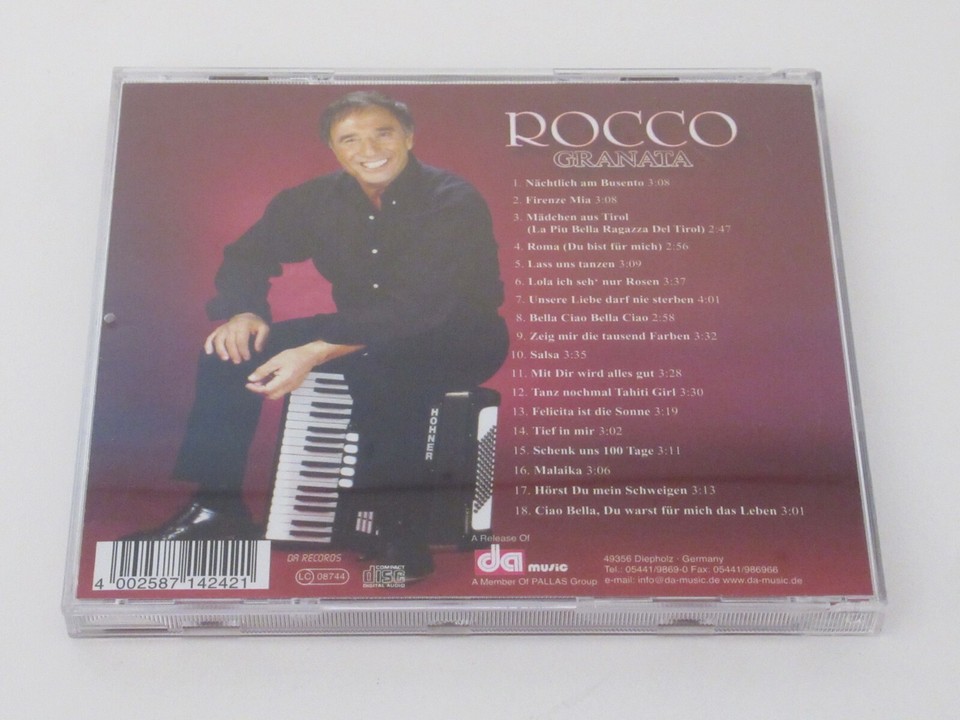 Rocco Granata – Bella Romantica / DA RECORDS – CD 871424-2 CD Album | eBay