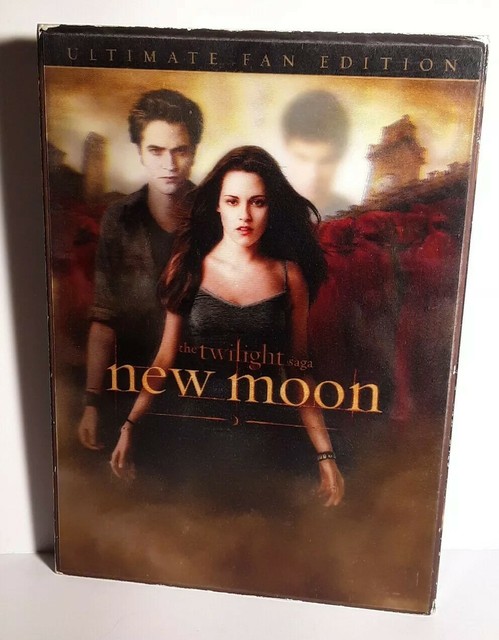 The Twilight Saga New Moon DVD Ultimate Fan Edition with DVD Hologram ...