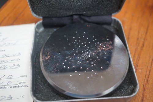 Wilson Instruments Rockwell Hardness Test Block Scale B 96.4 | eBay UK