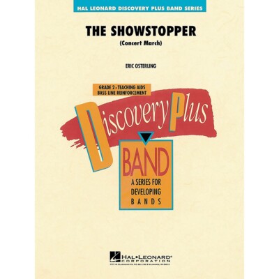 The Showstopper (Concert March) - Discovery Plus Band Level 2 by Eric ...