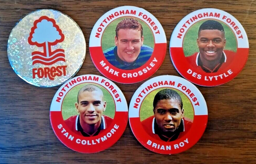 Merlin 1995 Premier League Pogs 5 x NOTTINGHAM FOREST | eBay