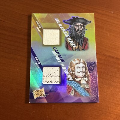Captain Blackbeard & Henry Morgan 2021 Pieces of the Past SP Dual ...