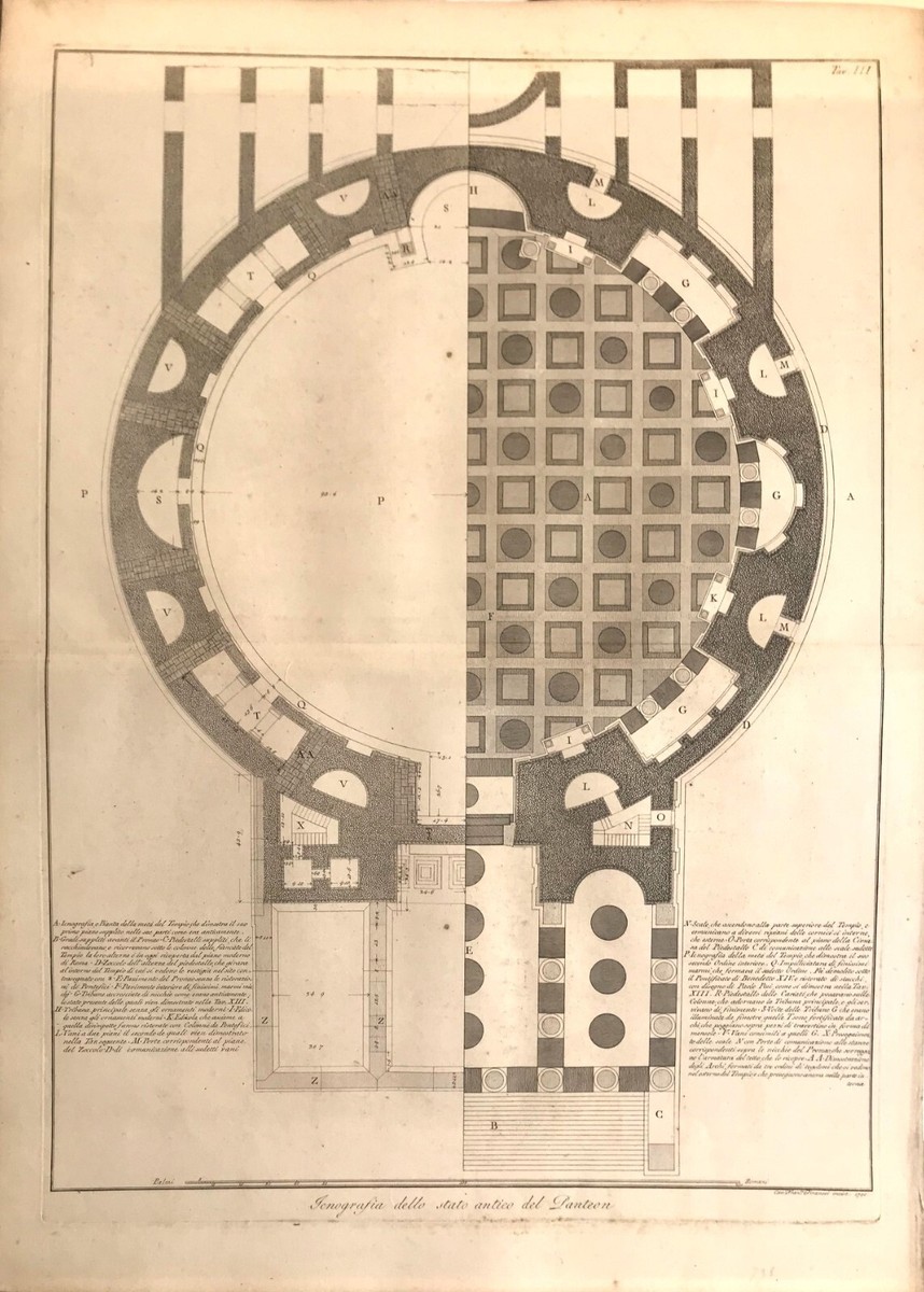Pantheon Floor Plan