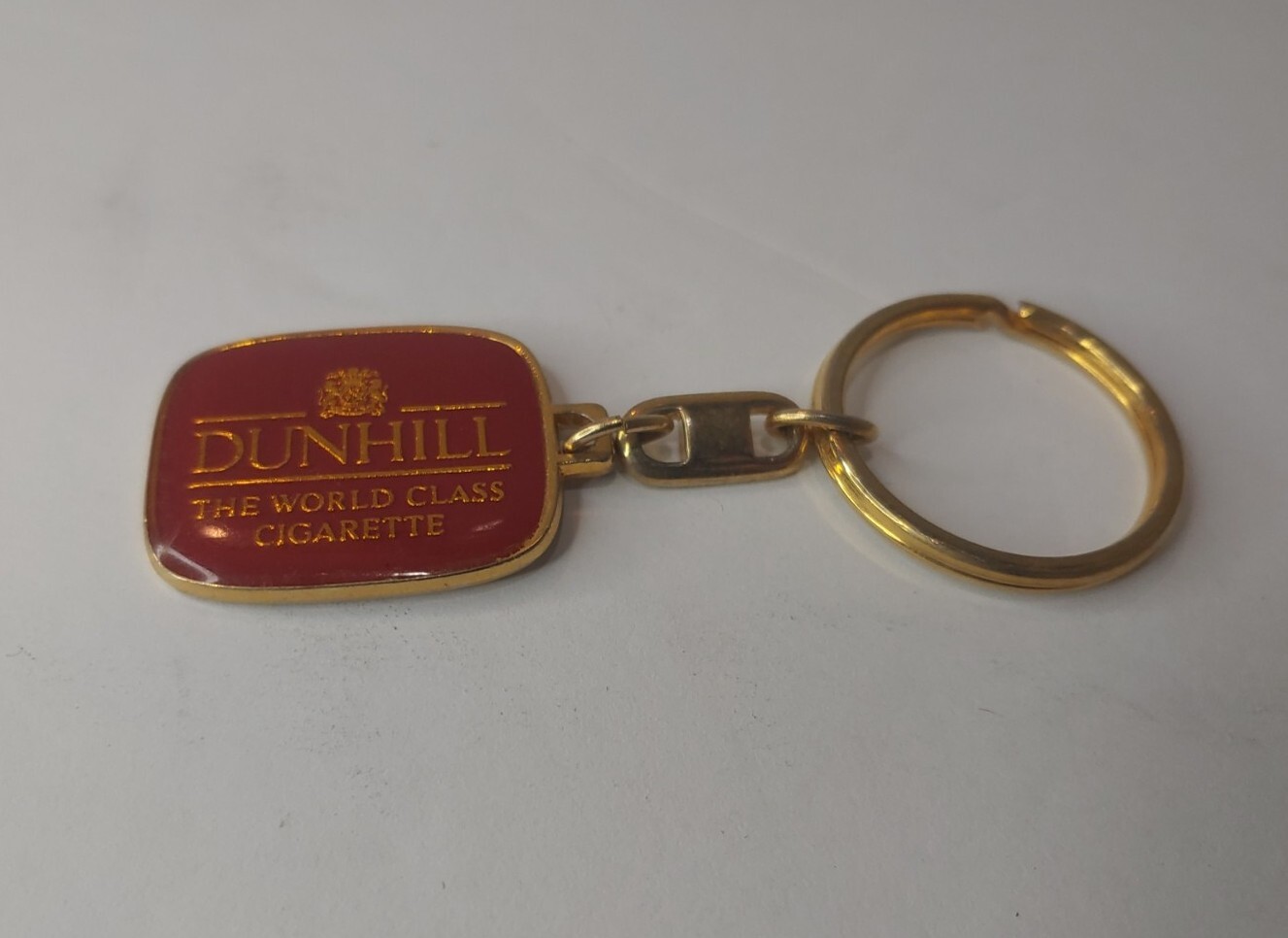Dunhill “The World Class Cigarette” Keychain Vintage … - Gem