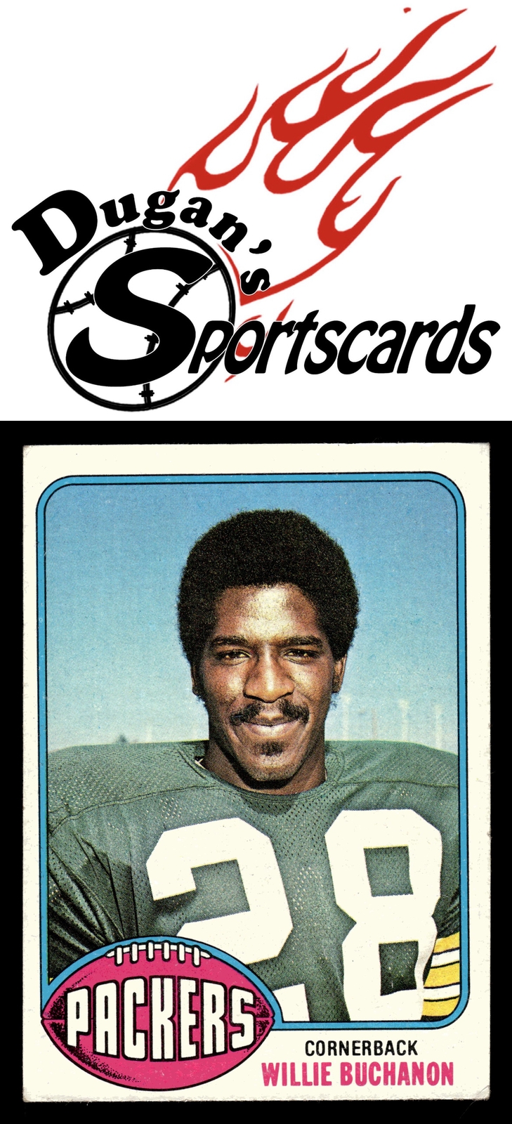 1976 Topps #19 Willie Buchanon | eBay
