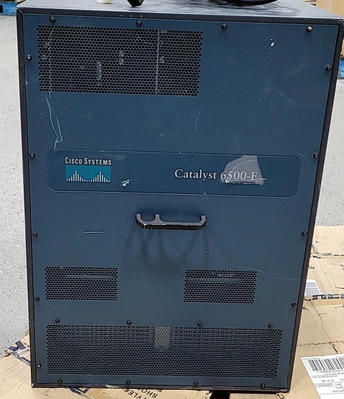 Cisco Catalyst 6500-E WS-C6509-E V04 Enhanced 9-Slot Chassis SEE NOTES ...