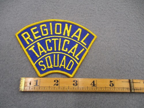 Regional Tactical Squad Patch Police | eBay