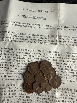 🔥“Handful Of Pennies” Change To Dimes By Steve Dusheck RARE Coin Magic🔥 ...