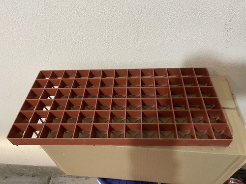 Grodan Gro-Smart Insert Tray Terracotta 78-Cell (20 Trays for $60, $3 ...
