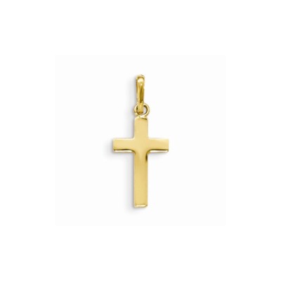 Real 14kt Yellow Gold Children's Cross Pendant | eBay
