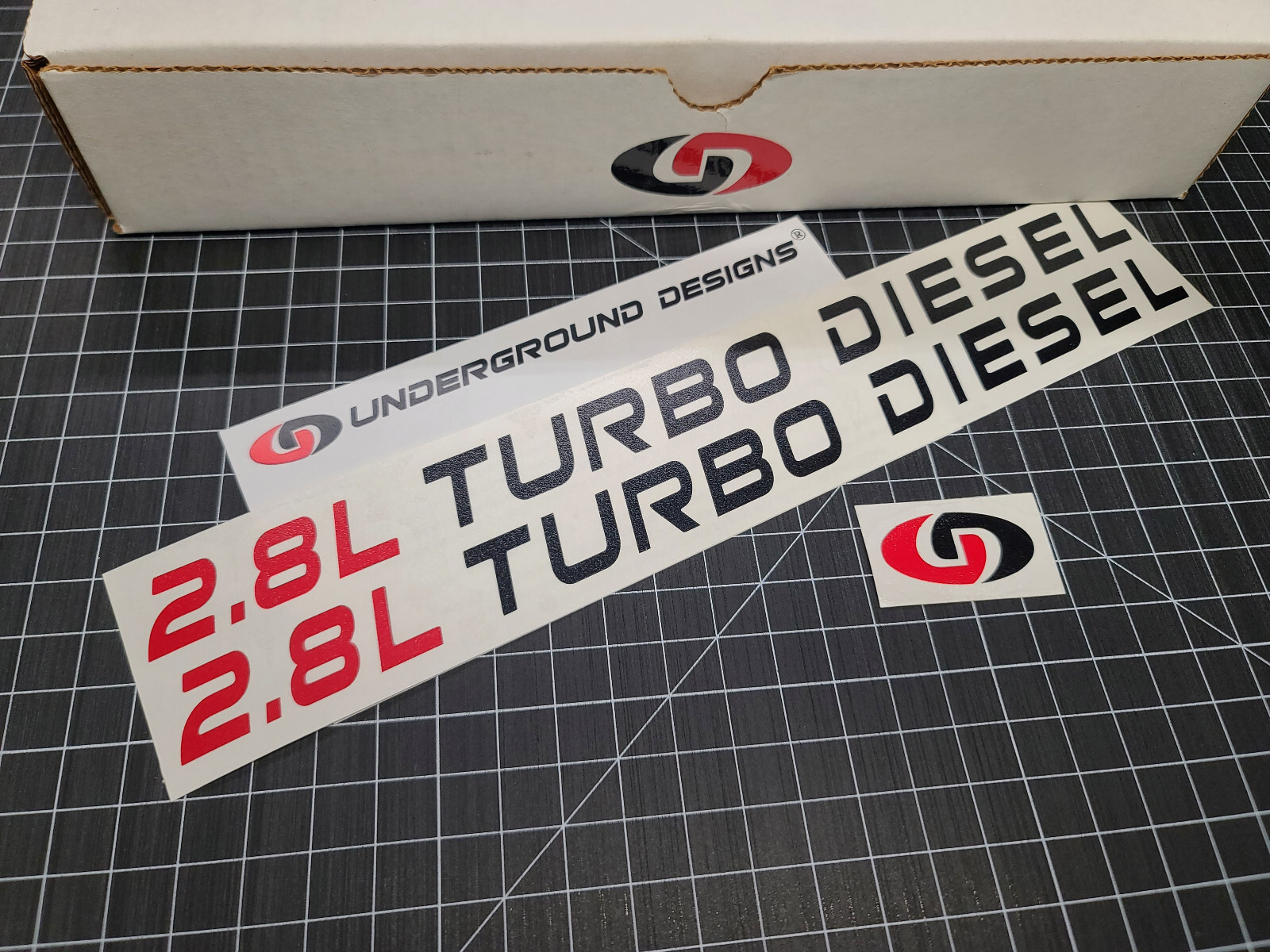 2.8L Turbo Diesel Decals (2pk) Duramax Truck Stickers 2016-2022 ...