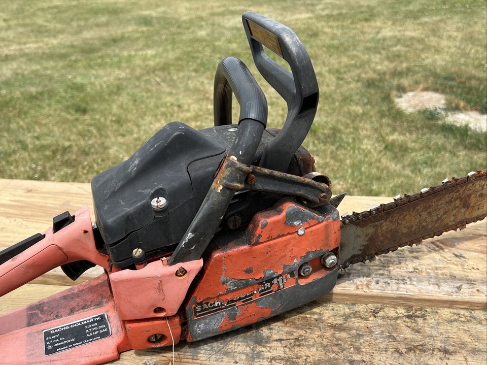 Vintage SACHS DOLMAR 110 Chainsaw Chain Saw with Bar Chain (kk) | eBay