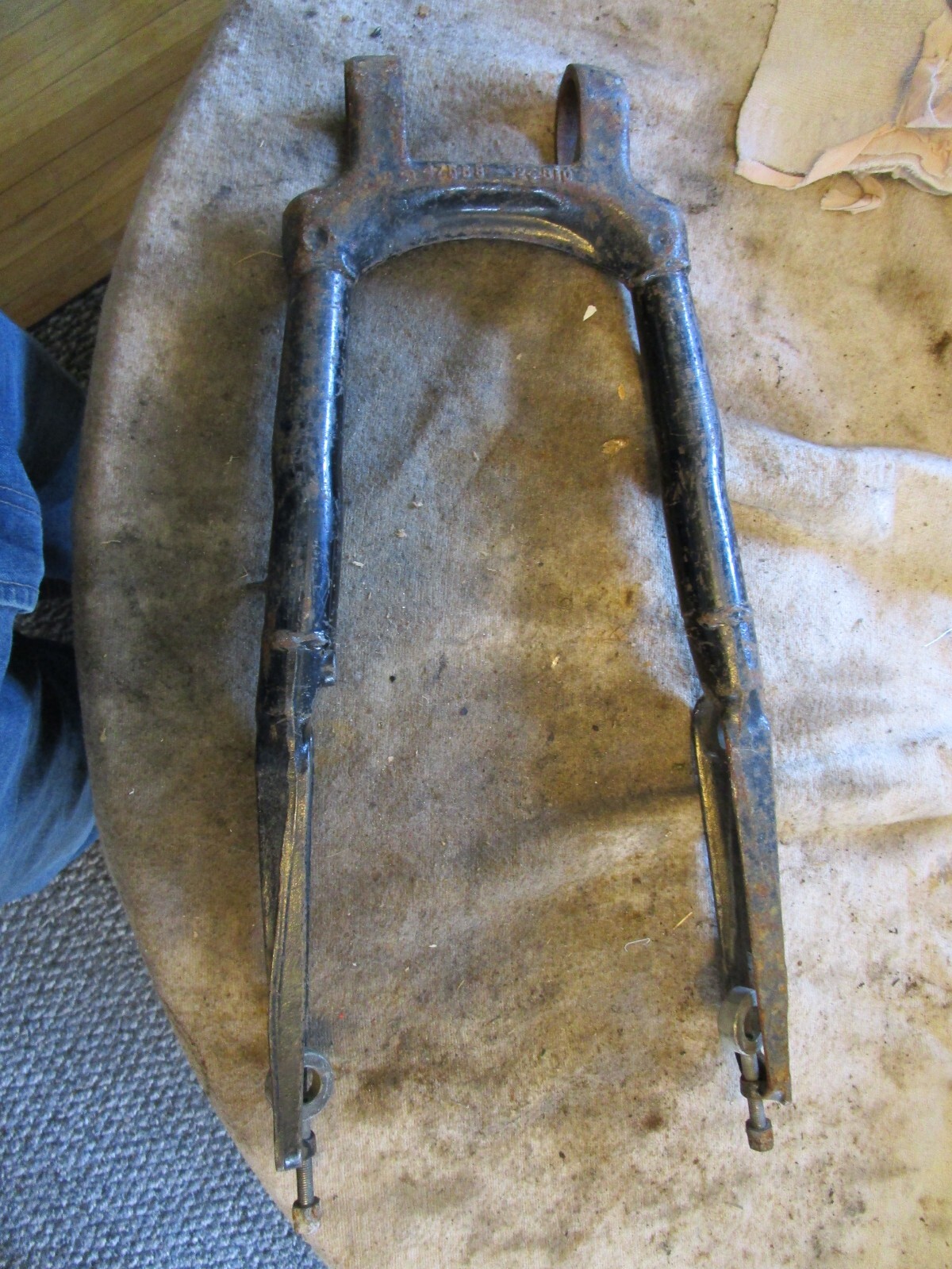 Harley EARLY Sportster Ironhead XLH 900 XLCH XLH900 XLCH900 SWING ARM ...