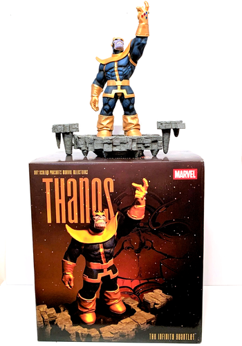 Art Asylum Marvel Milestones Thanos Infinity Gauntlet Statue | eBay