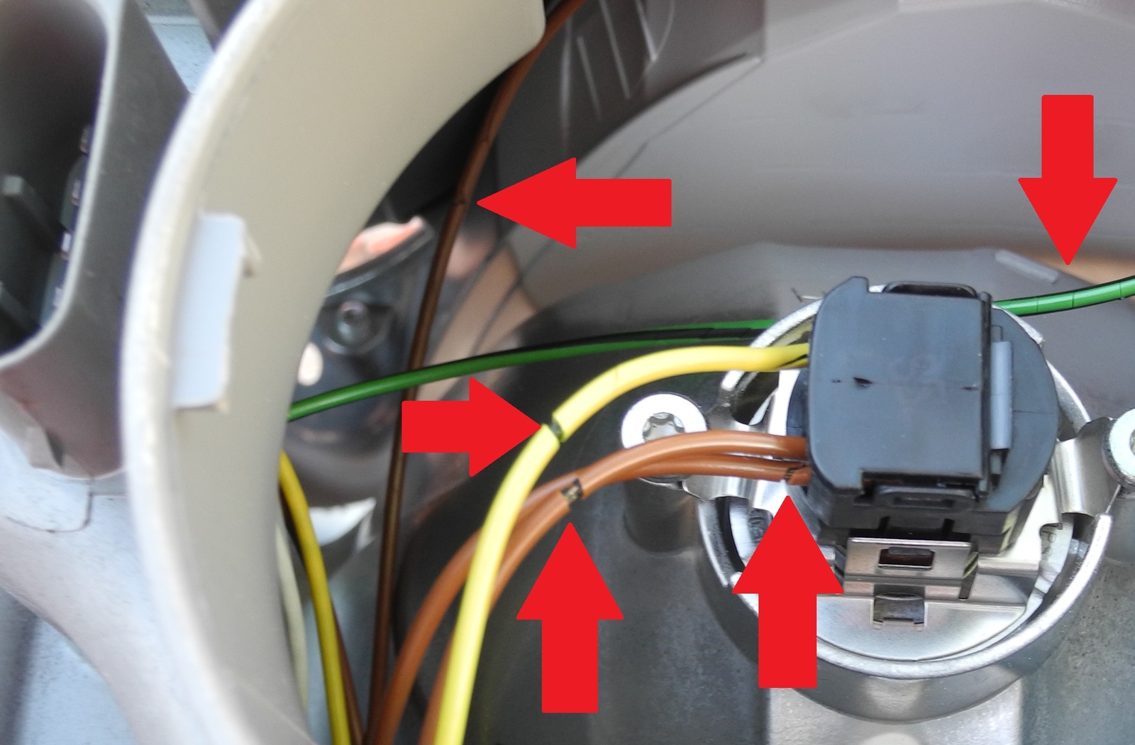 03 04-07 For Mercedes E280 E300 E350 E55 W211 Headlight Wiring Harness ...