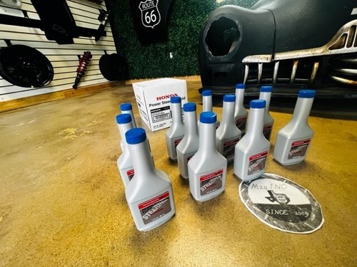 (12) HONDA ACURA OEM POWER STEERING FLUID 12oz NEW 08206-9002 08285-P99 ...