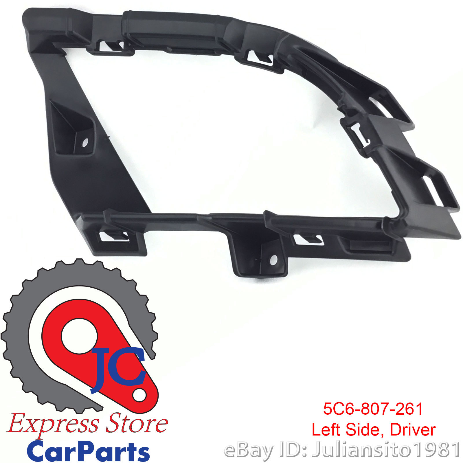 5C6807261 VOLKSWAGEN GENUINE OEM JETTA FRONT LEFT FOG LIGHT HOUSING | eBay