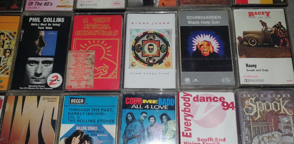 39 X Assorted Cassette Tapes With Vintage Box | eBay Australia
