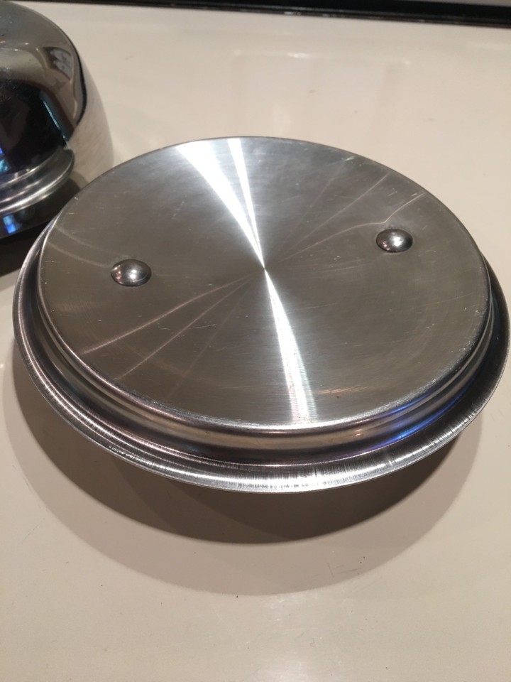 VINTAGE ALL CLAD - 1 QT SAUCE PAN WITH LID Bonded Stainless Steel FREE ...