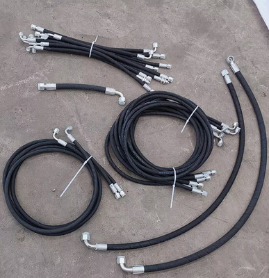 Mini Excavator Hydraulic Hoses Set Compact Track Loader Digger | eBay