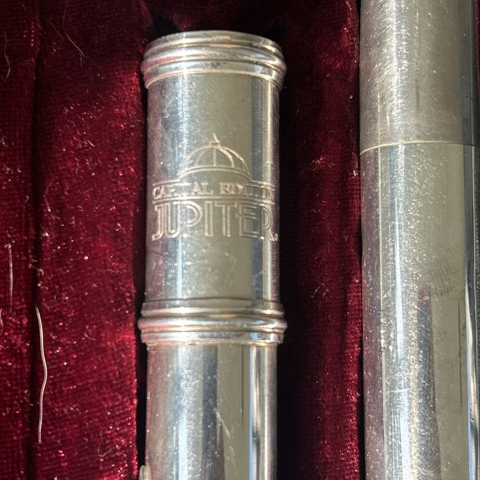 Jupiter Capital Edition Student Flute - Silver Plated, Gold lip | eBay