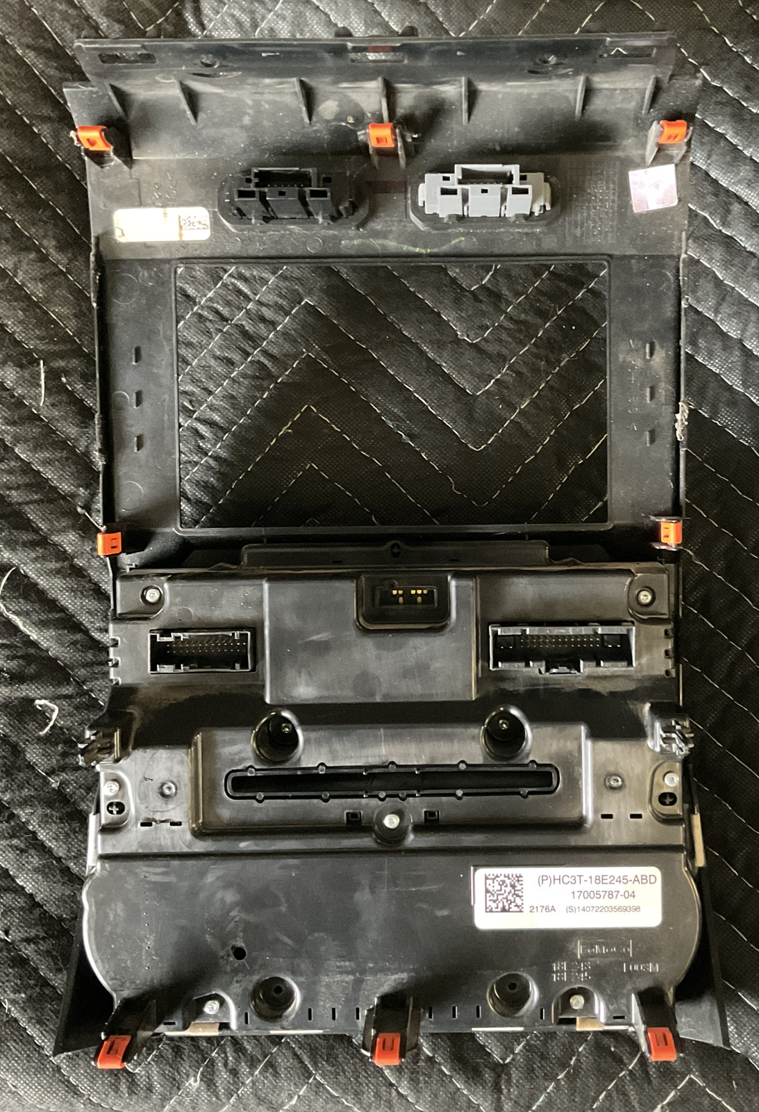 2017-2019 FORD F250 F350 F450 LARIAT RADIO A/C HVAC CONTROL W/ CD SLOT ...